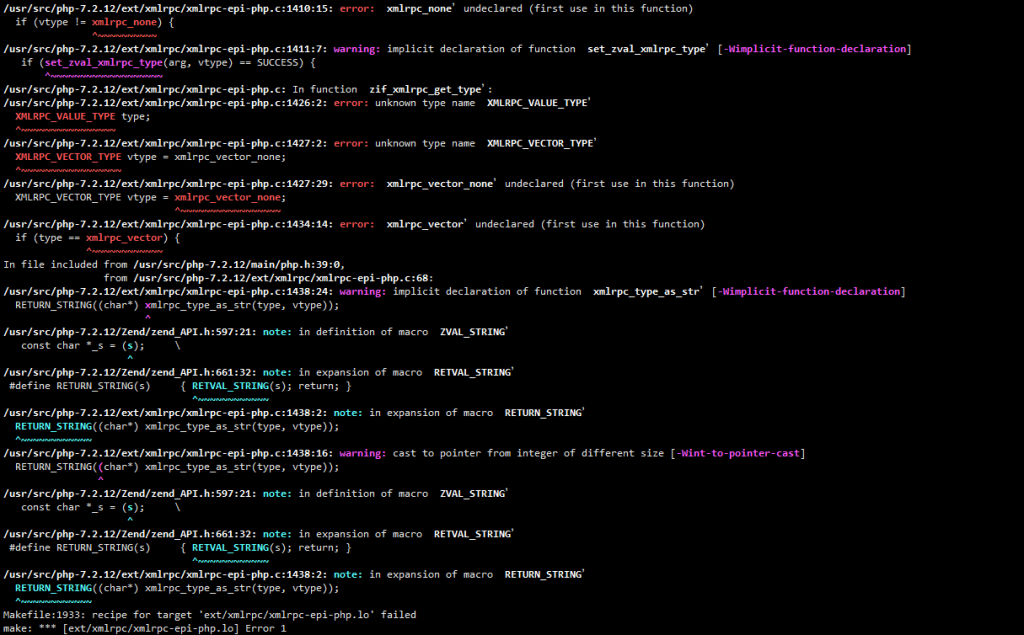 PHP 7.2 compile on Debian Stretch – 微宇宙