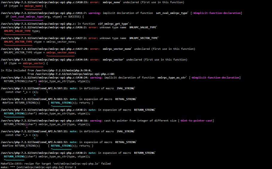 PHP 7.2 compile on Debian Stretch – 微宇宙